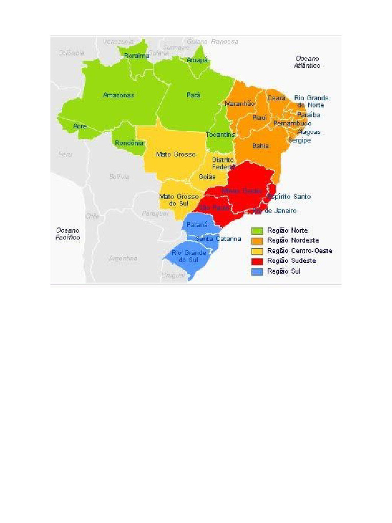 Mapa Com Legenda | PDF