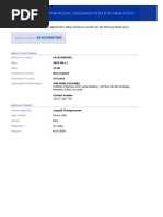 IOM TB Test Booking in Nigeria | PDF | Tuberculosis | Physical Examination