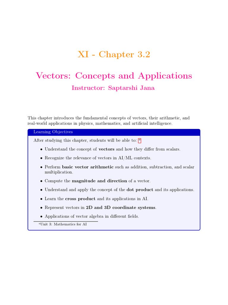 Ch3.2 Vector Concepts SM | PDF | Euclidean Vector | Velocity