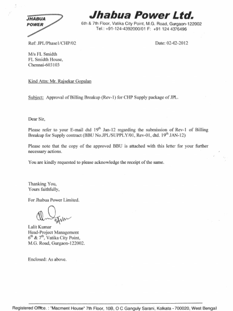Approved BBU Supply | PDF