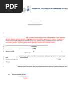 Wits Financial Aid and Fees Contacts | PDF
