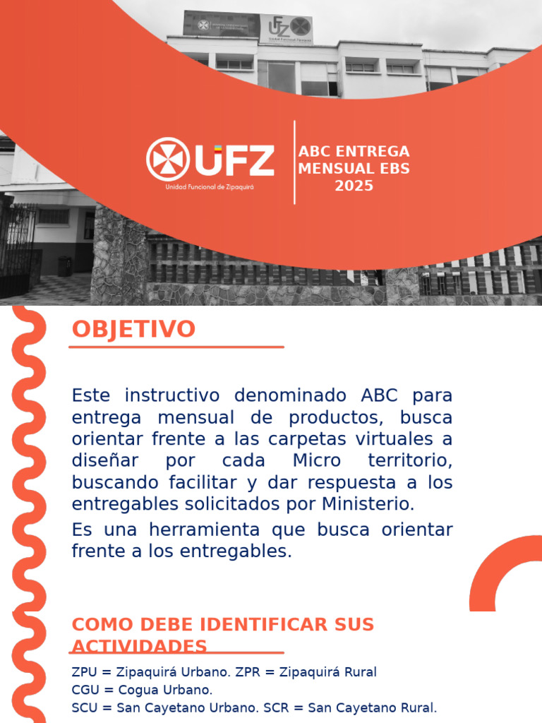 ABC Entrega Mensual Ebs (Informe 01) | PDF