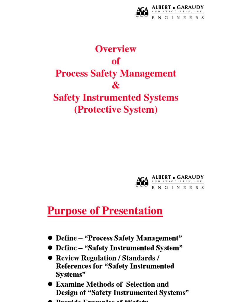 SIS Overview | PDF | Safety | Prevention