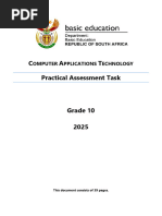 2024 CAT PAT Grade 10 Learner Guide | PDF | Social Media | Popular ...