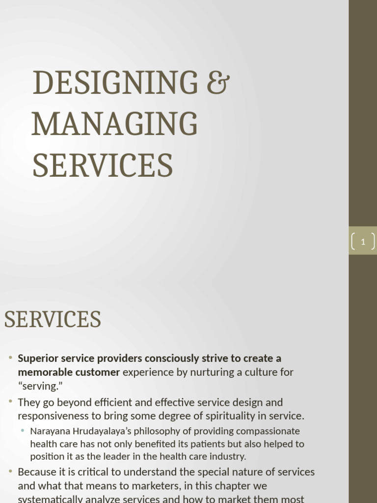 12 Designing & Managing Services | PDF | Marketing | Demand