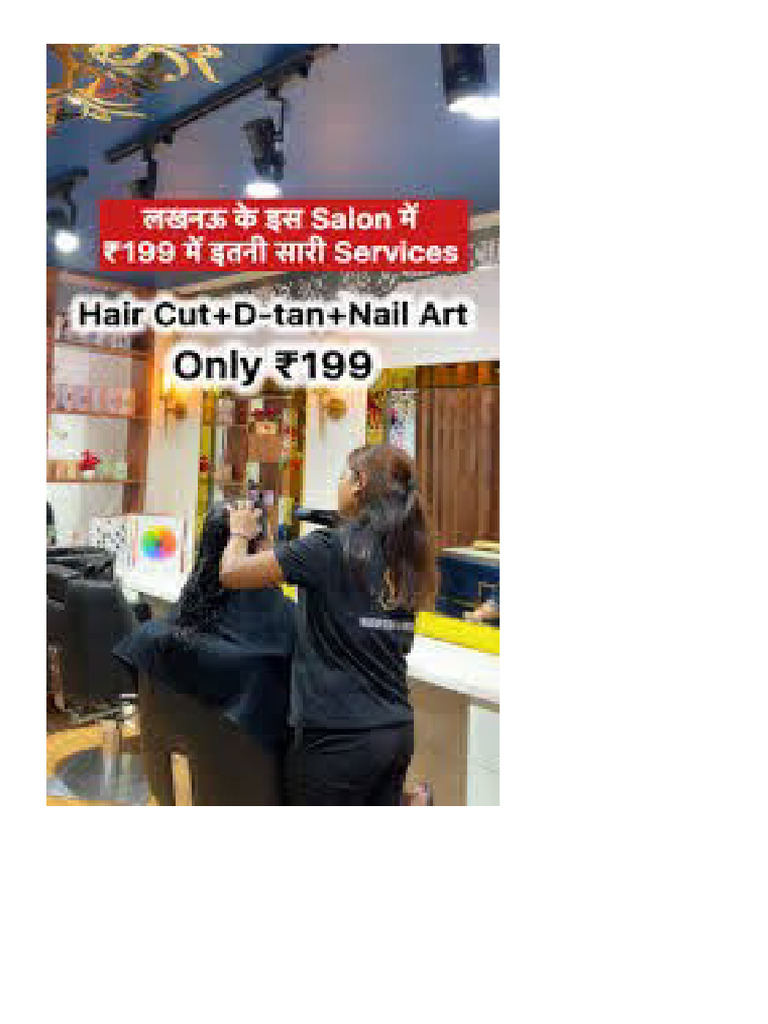 199 rupees salon packege in lucknow | PDF