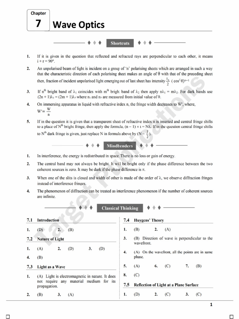 MHT-CET Physics MCQ Solutions | PDF | Atomic | Physical Sciences