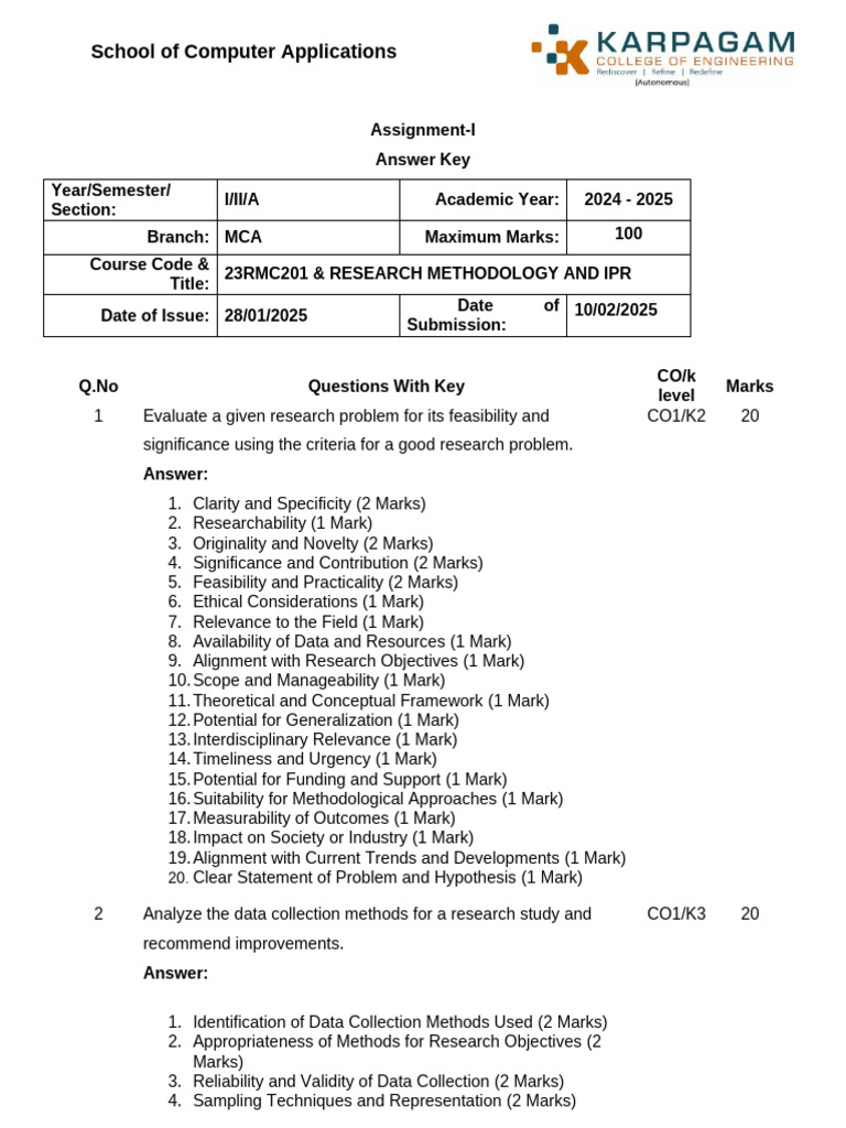 Assignment 1 25012025 An | PDF | Data | Methodology