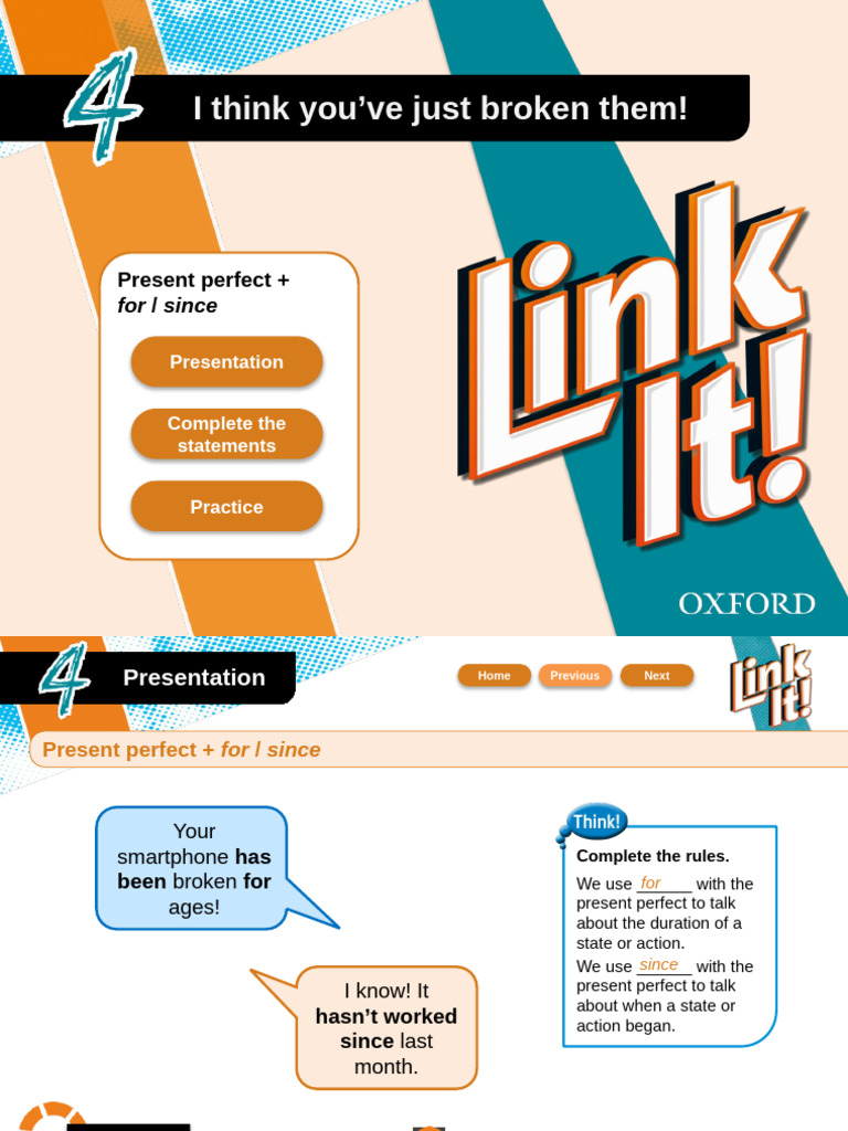 Present Perfect: For/Since Practice | PDF | Languages | Foreign ...