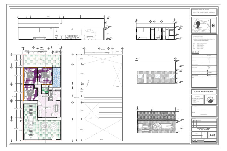 Plantilla para Plano Escala 1 50-Modelo1 | PDF