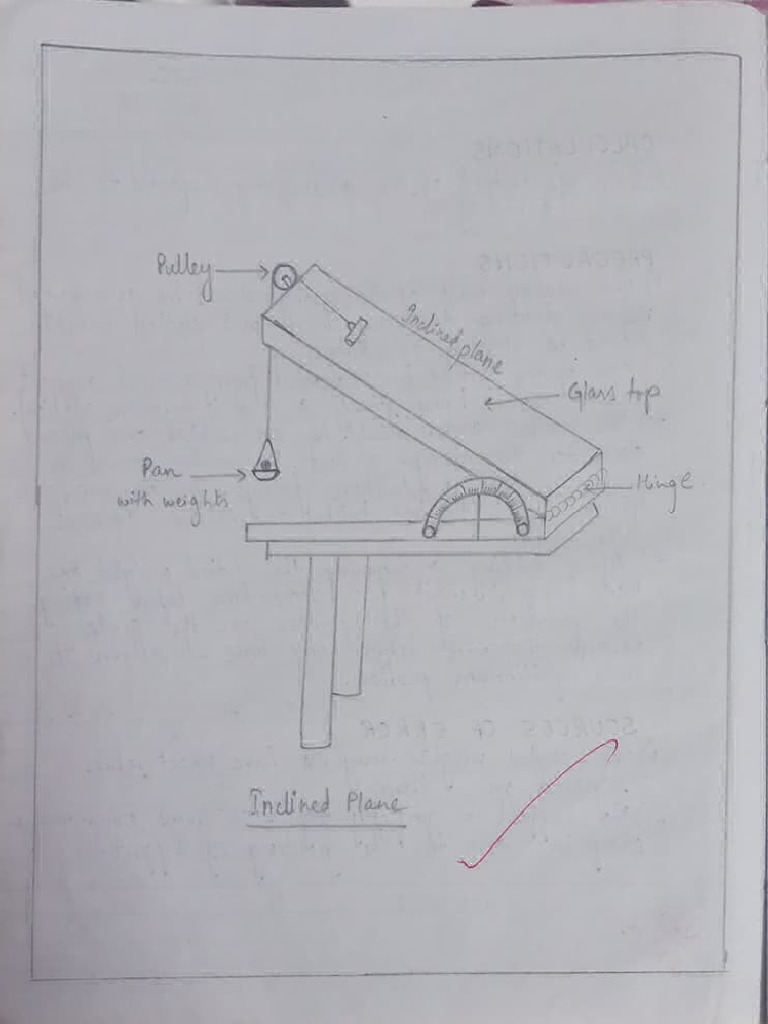 inclined plane and kinetic friction | PDF