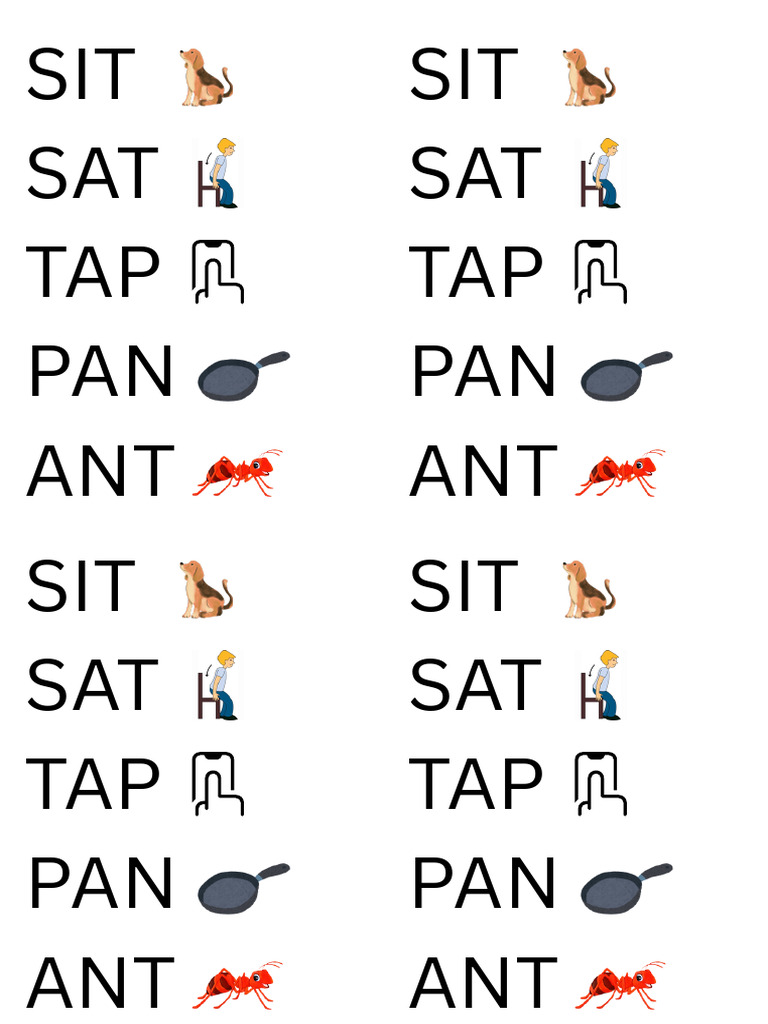 Sit Sat Tap Pan Ant | PDF