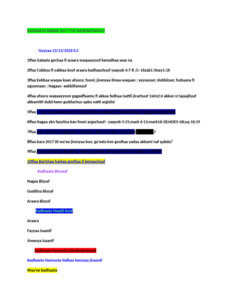 Misgana Bless | PDF