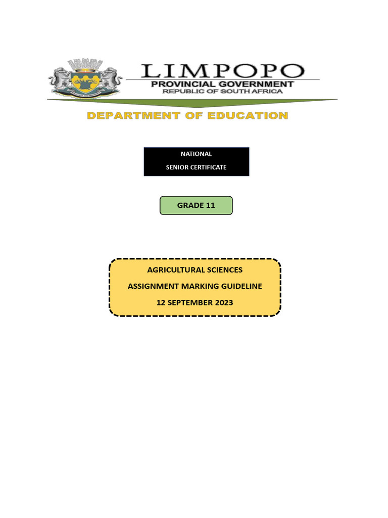 Grade 11 Agricultural Science Term 3 Guide | PDF | Flowers | Fertilizer