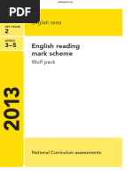STA248812e 2024 Ks2 English Reading Mark Schemes | PDF