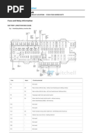 Man TGX Fuse Box Diagram | PDF | Power Supply | Fuse (Electrical)