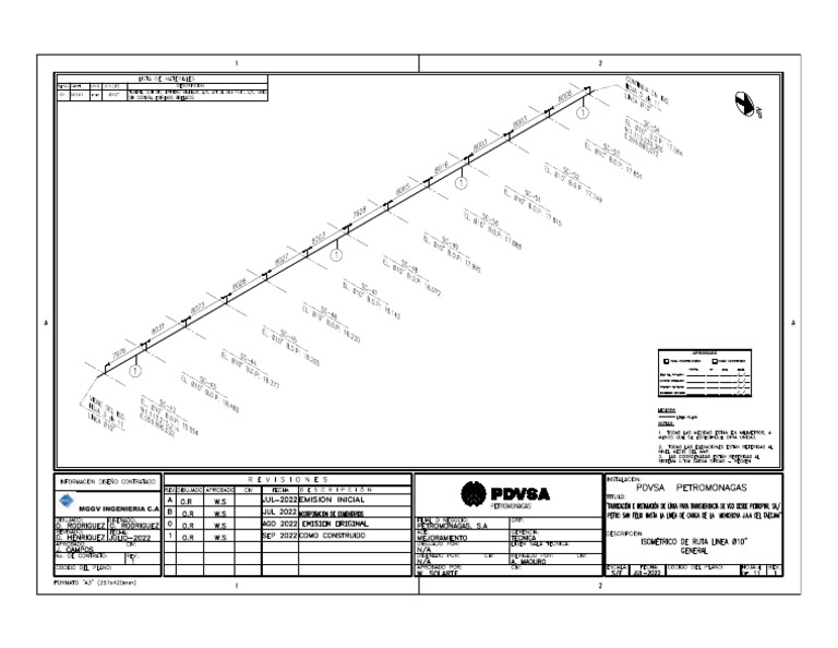 Isometrico Linea 10 Vgo 21 Ene 23 4 de 11 | PDF