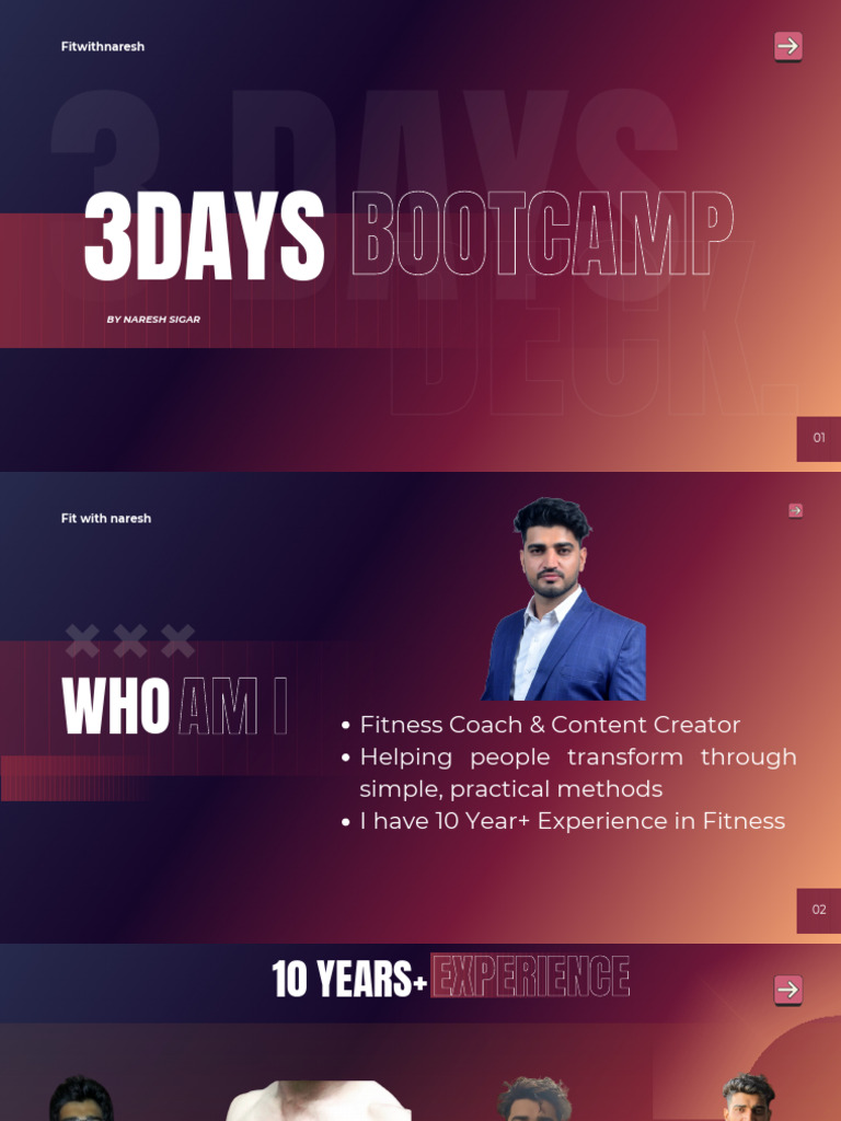 12-Week Boot Camp Fitness Guide | PDF | Nutrition | Diet & Nutrition