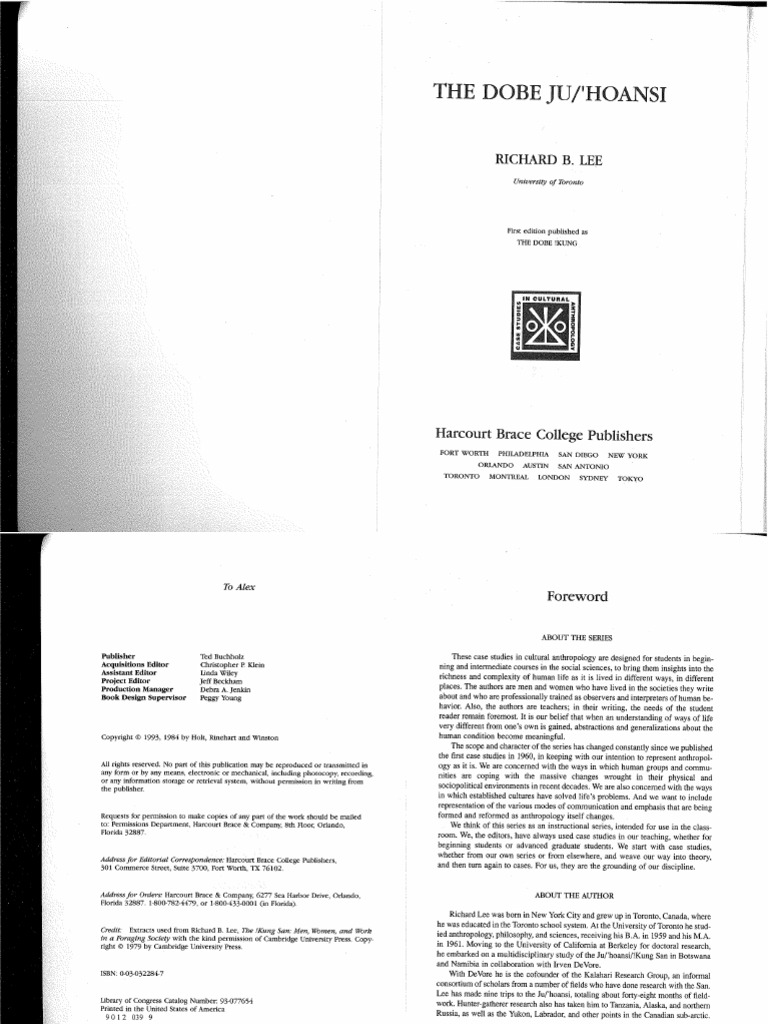 Dobe Kung by Lee-1 | PDF