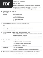 DSM 5 Cheat Sheet - Mentalyc | PDF | Mental Disorder | Dsm 5
