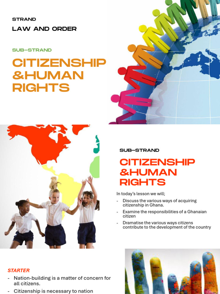 Ghanaian Citizenship: Rights and Duties | PDF | Citizenship | Ghana