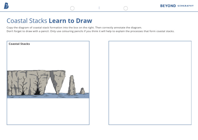 Drawing Coastal Stacks for KS2 | PDF