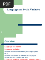 Overt & Covert Prestige, Observer's Paradox | PDF | Sociolinguistics ...