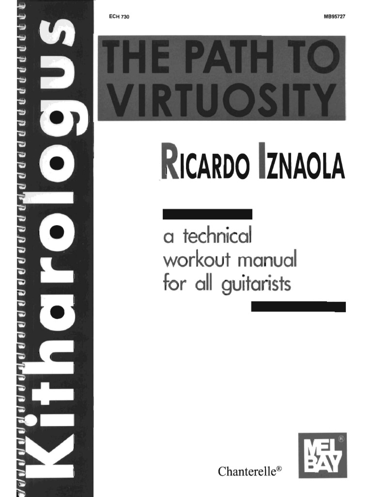Ricardo Iznaola Kitharologus The Path To Virtuosit | PDF
