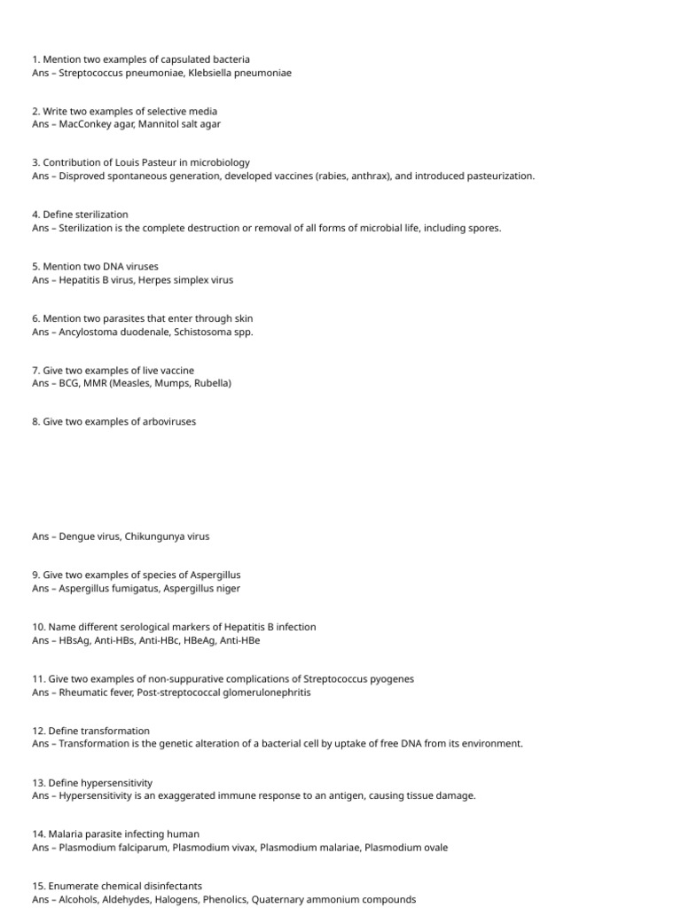 Microbiology Key Concepts and Examples | PDF | Bacteria | Virus