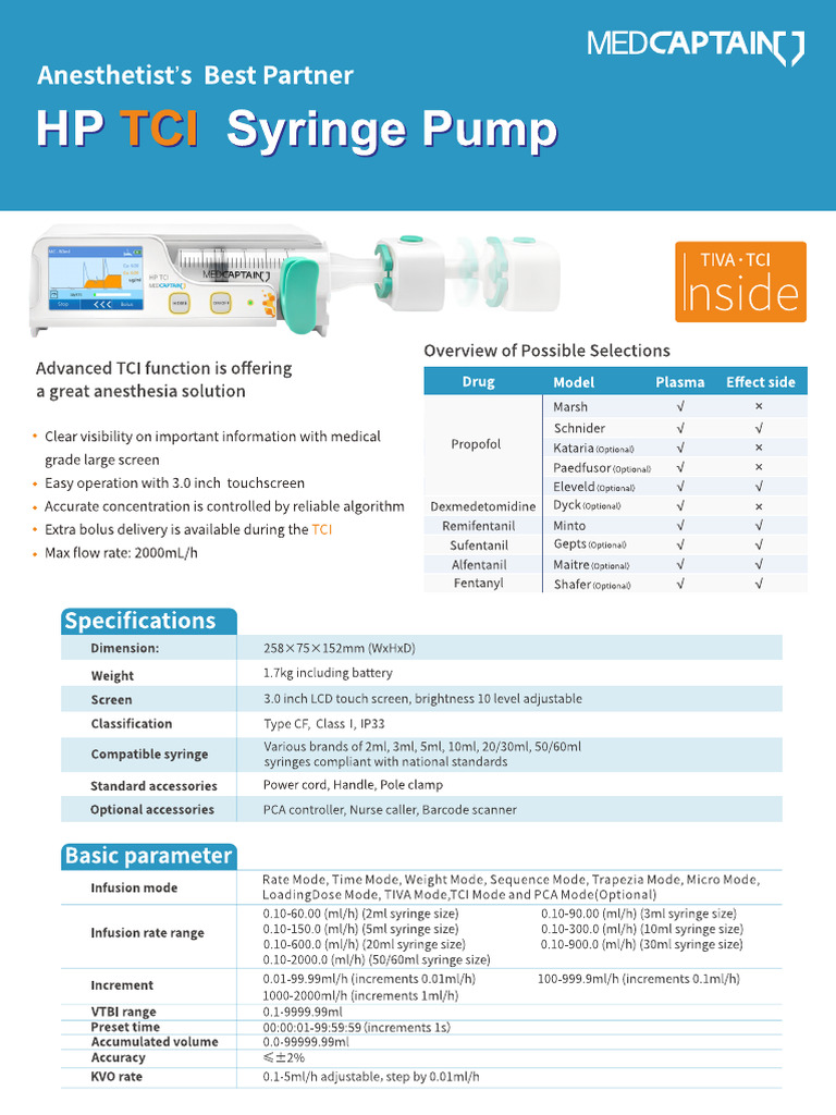 Medcaptain HP 30TCI | PDF