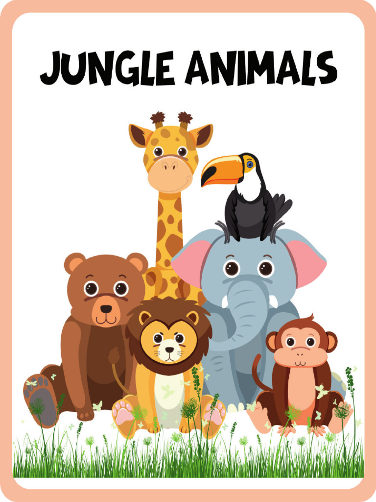 ESLZooWildAnimalFlashcardsPreschool 1 | PDF