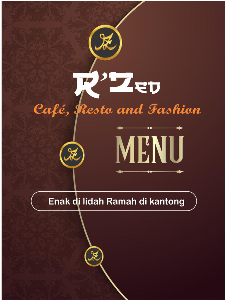 Menu RZed | PDF