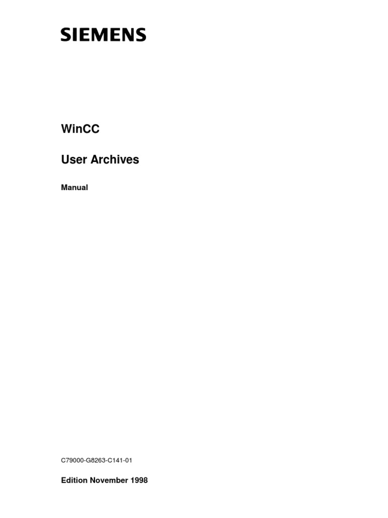 WinCC User Archives | PDF | Menu (Computing) | Button (Computing)