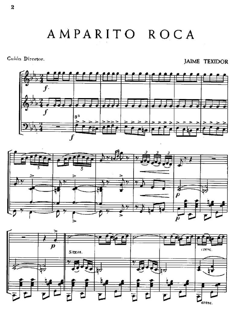 AMPARITO ROCA - J. Texidor | PDF