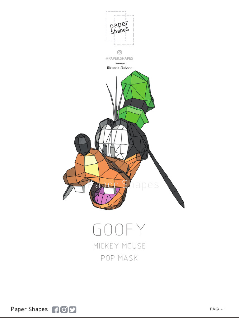 Goofy Papershapes | PDF