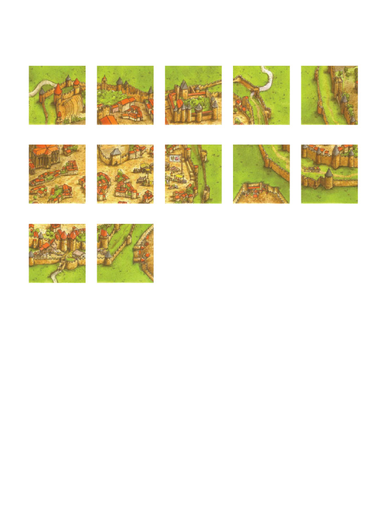 Carcassonne Count Expansion Tiles | PDF