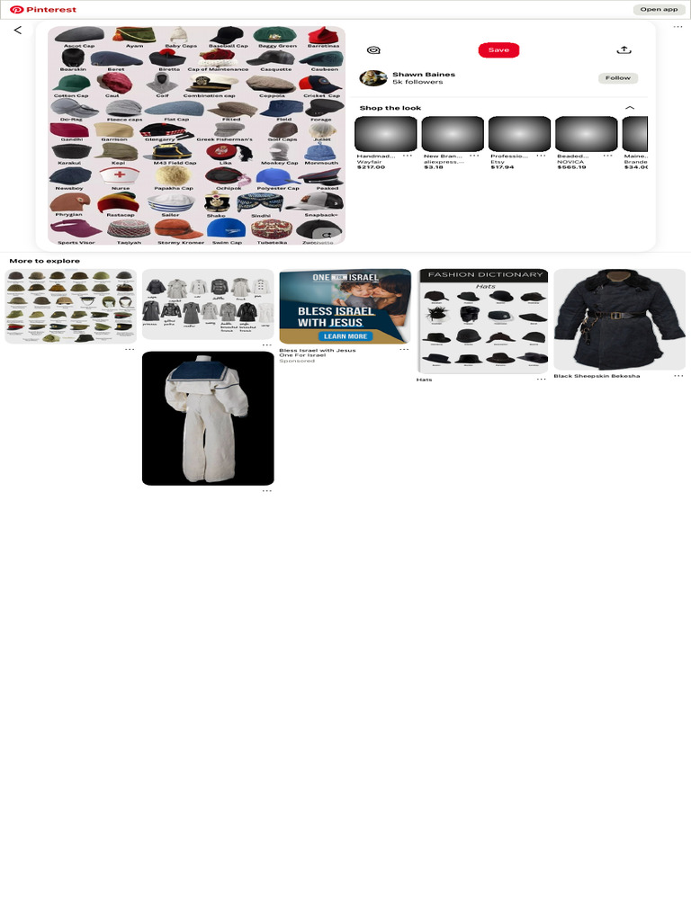 Pin Page 2 | PDF | Headgear | Fashion