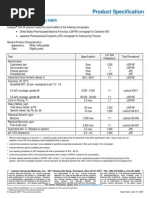 SPEC Carbopol Ultrez 10-1 | PDF | Materials