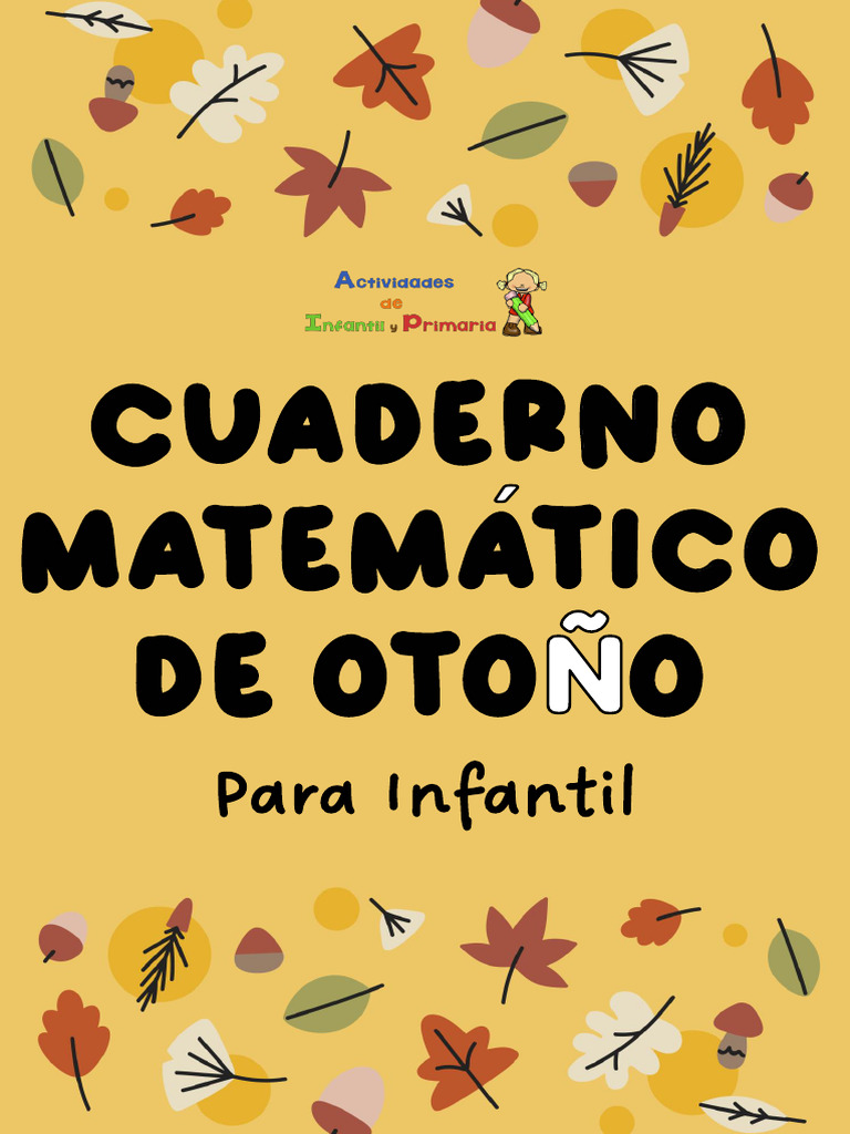 Cuaderno Matematicas Otono Infantil | PDF