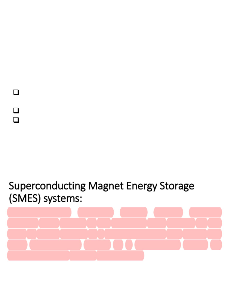 L4_Electro-magnetic Energy Storage System | PDF | Capacitor | Energy ...