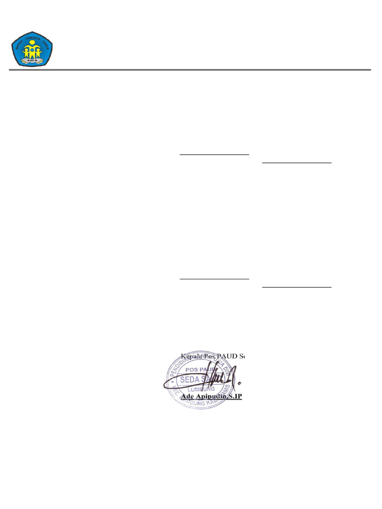 Laporan Neraca Laba Rugi Paud Seda Sakti | PDF