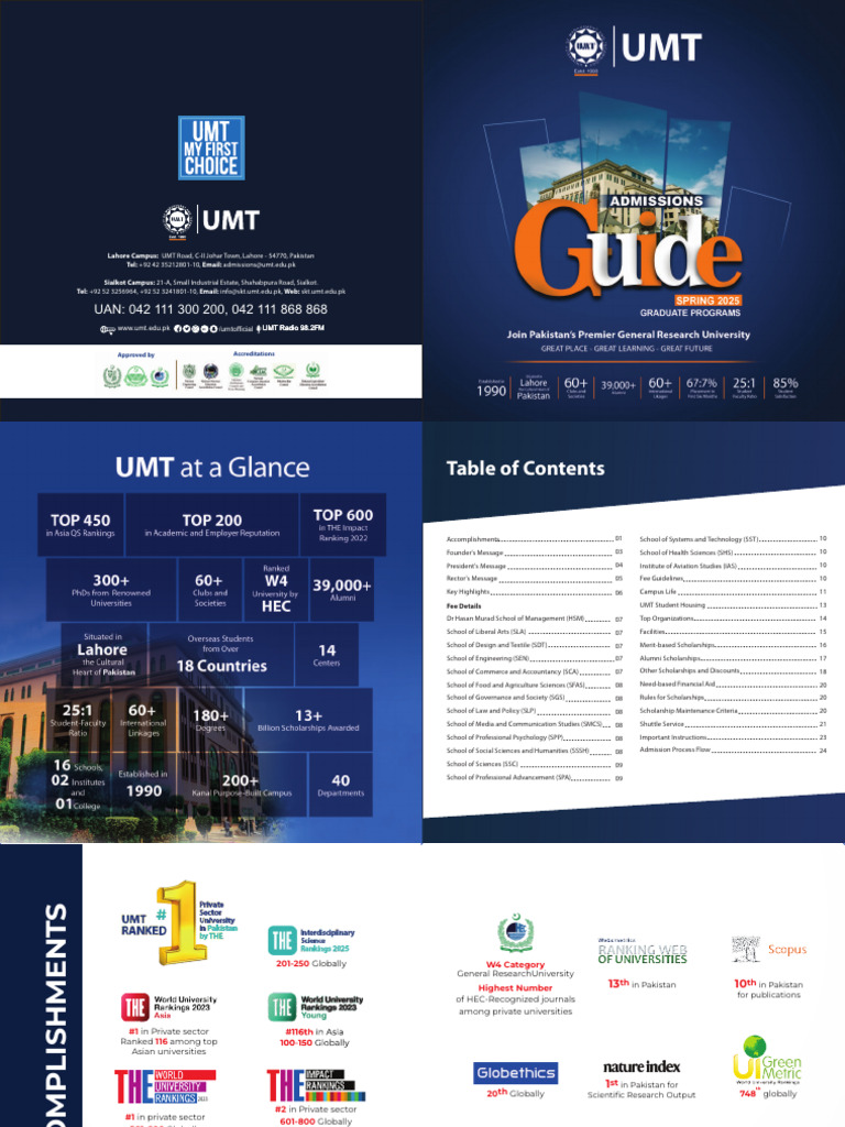 UMT Fee Structure Overview | PDF | Doctor Of Philosophy | Student ...