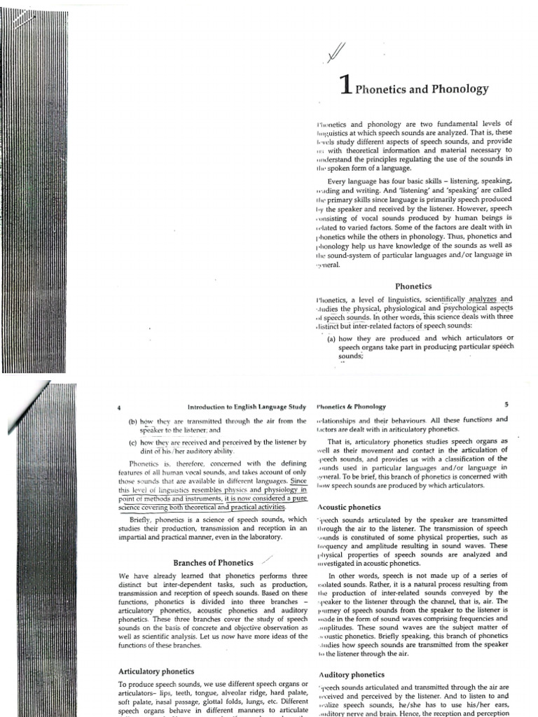 Phonetics Book | PDF