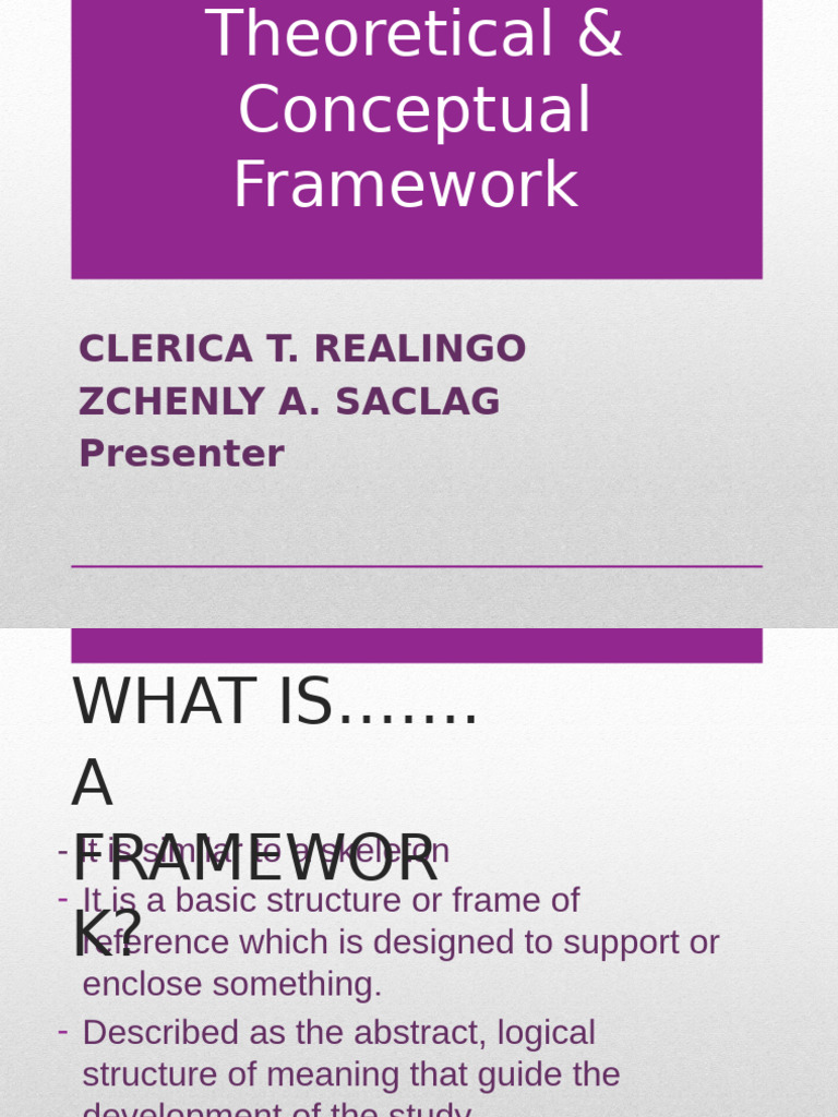 Understanding Conceptual Frameworks in Research | PDF | Theory | Concept