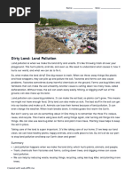 Stop Land Pollution Now! | PDF