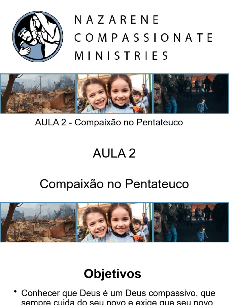 Compaixão - Aula 2 | PDF | Livro de Deuteronômio | Torá