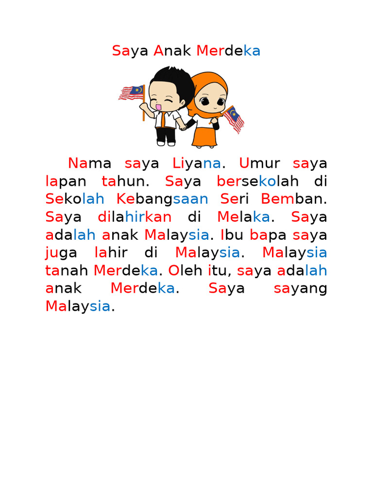 Saya Anak Merdeka | PDF