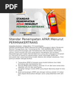 Standar Tanda APAR Menurut Permenaker 1980 | PDF