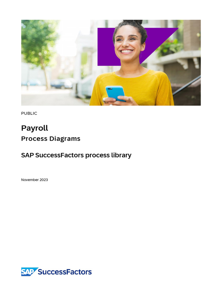 SAP SuccessFactors Payroll Process Diagrams | PDF | Payroll | Databases