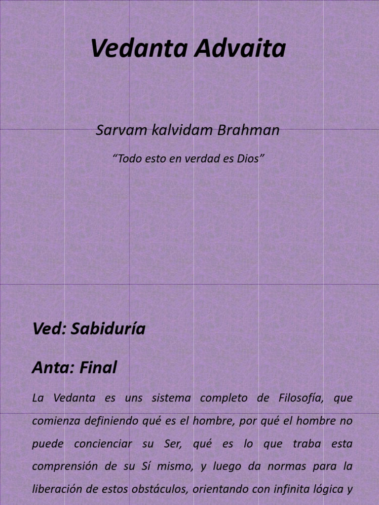 Vedanta - Mahavakyas | PDF | Mantman (hinduismo) | Vedanta